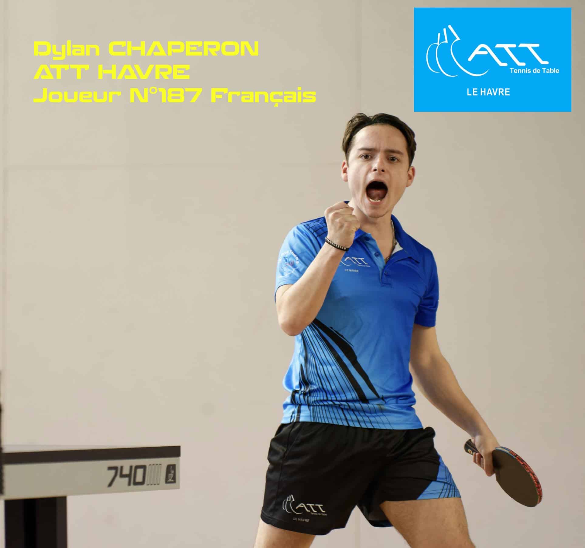 Interview de Dylan CHAPERON joueur de l'ATT Havre
